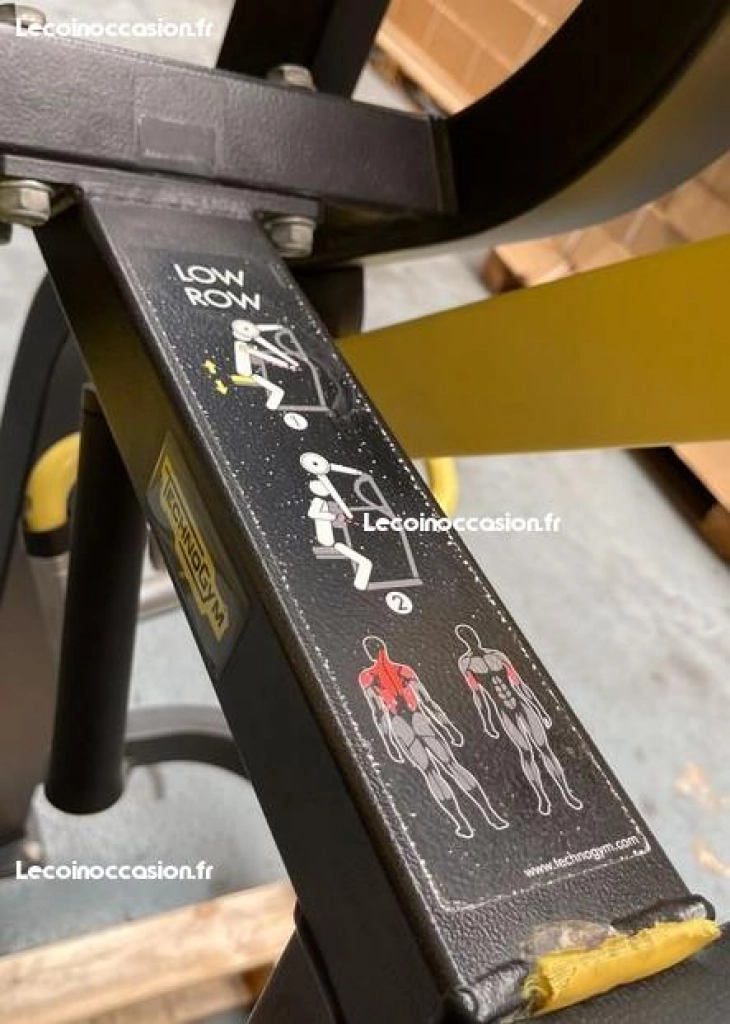 Musculation | low row pure strength technogym mg2500 occasion | tinast.fr